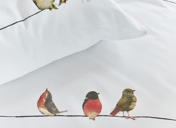 Marjolein Bastin dekbedovertrek Vogeltje multi - Morpheus Beddengoed Marjolein Bastin dekbedovertrek Vogeltje multi - Morpheus Beddengoed